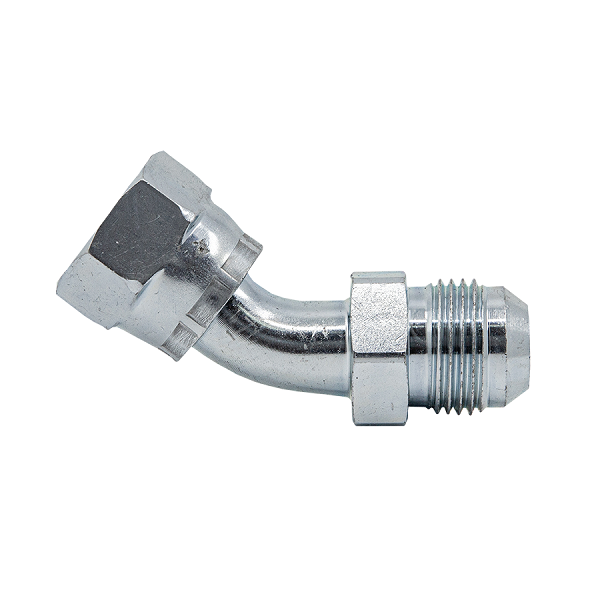 45 DEGREE ELBOW TUBE - JIC-FEMALE X JIC-MALE ADAPTORS | Newland Fluid Power
