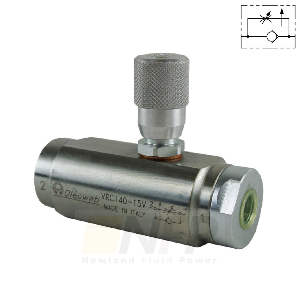 Oleoweb Hydraulic Inline Relief Valve (Direct Acting) | Newland Fluid Power