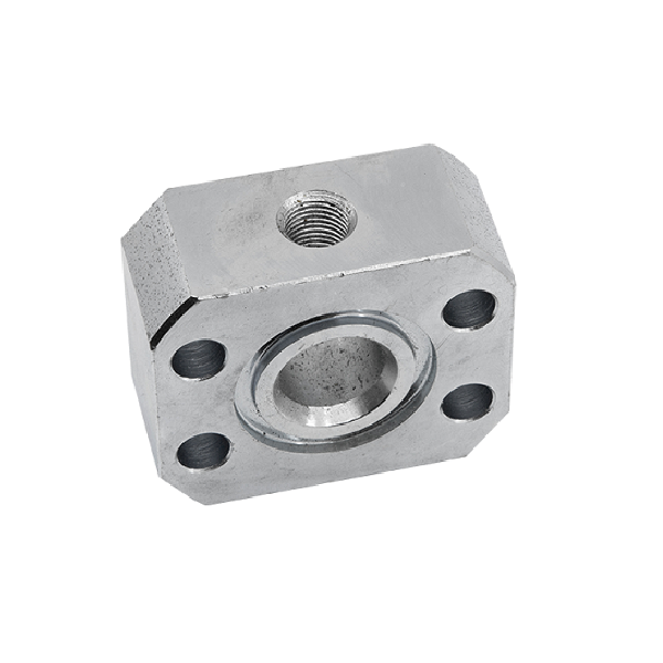 Code 61 Flange Block X BSP-Female Side Port With O-Ring Groove ...