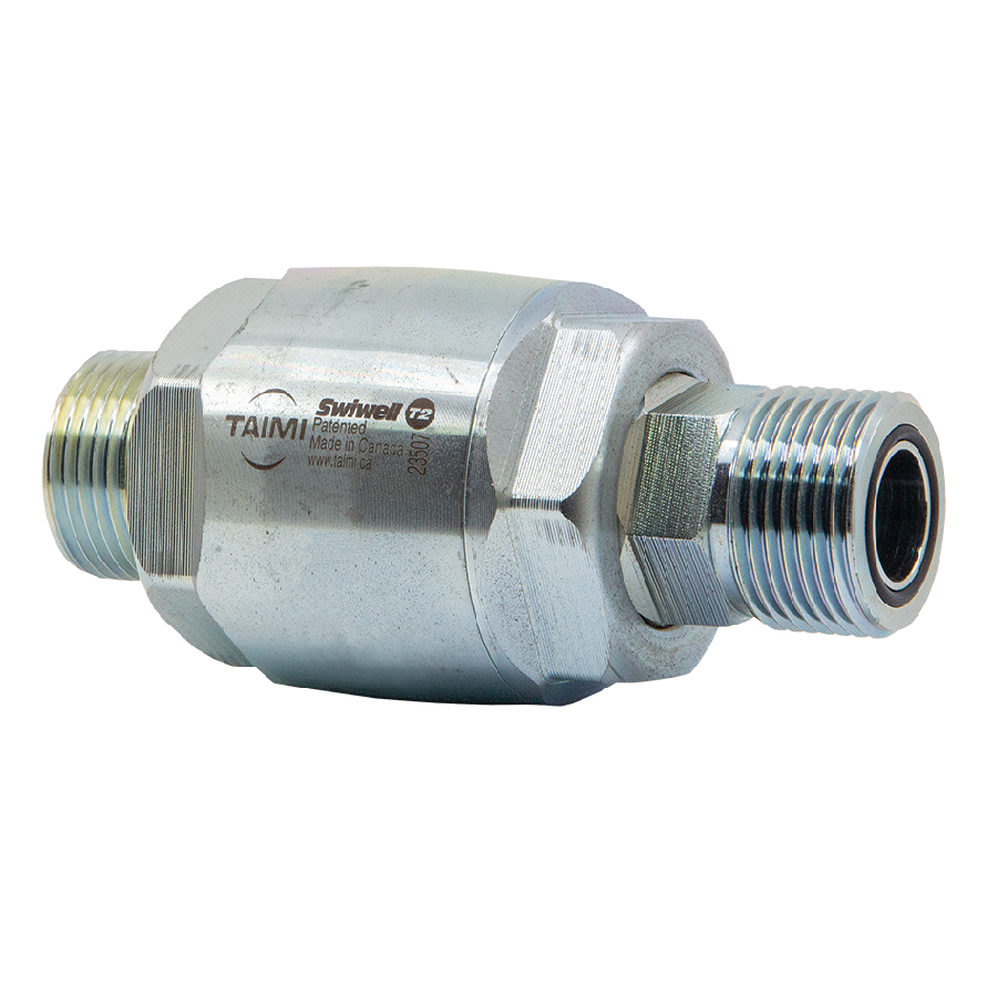 TAIMI Straight Rotating Swivel Coupling - ORFS MxM | Newland Fluid Power